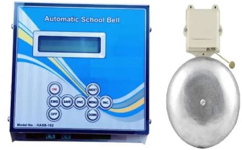 Black Automatic School Bell System At ₹ 6500piece In New Delhi Id