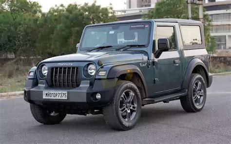 Explore All Mahindra Thar Colors 2024