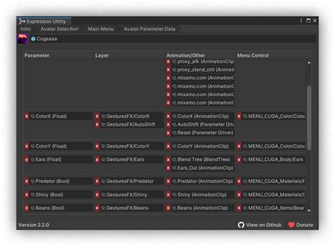 Github Blepmlem Vrchat Expression Utility Create New Expressions For Your Vrc Avatar Without