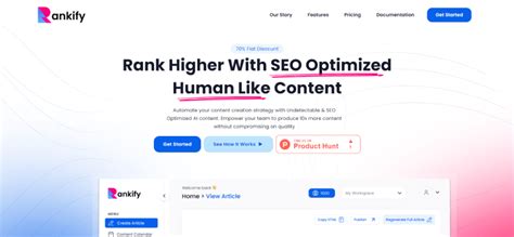 Rankify Ai Generate Rank Higher Seo Optimized Content