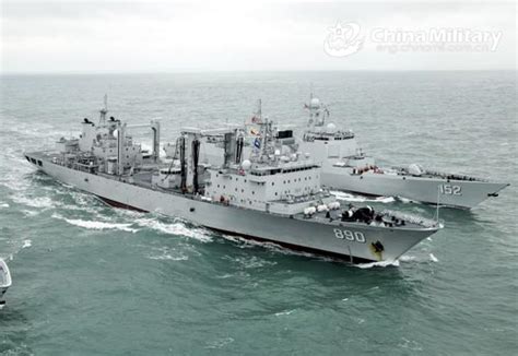 Cns Chaohu Lake 890 Ocean Going Replenishment Resupply Ship