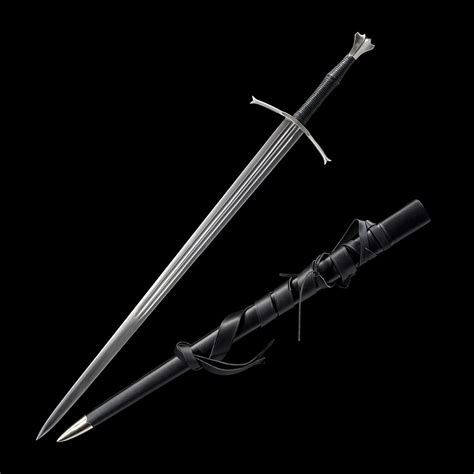 Medieval Twin Swords Battle Ready Zweihander Sword For Sale Fire And