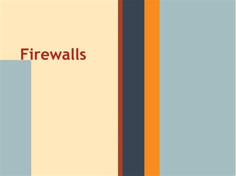 Introduction To Firewall Analytics Interfirewall And Transfirewallpptx