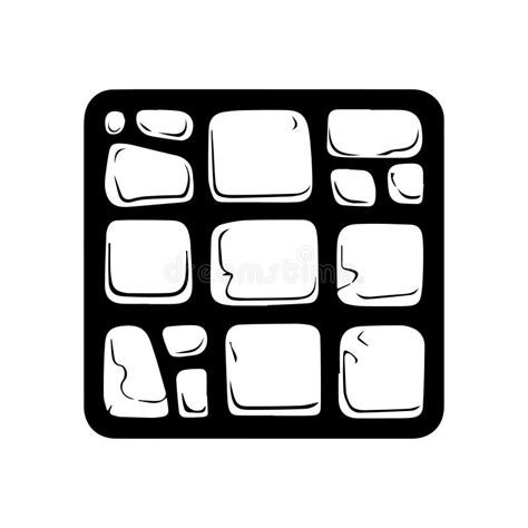 Tile Design Pattern Black Outline Stock Illustrations 20 872 Tile Design Pattern Black Outline