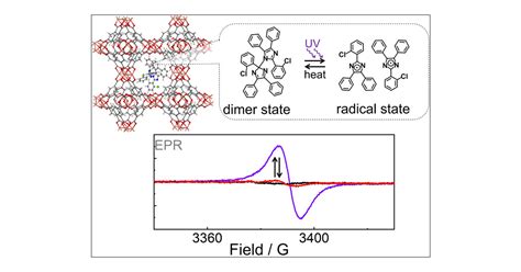 Photoswitchable Radical State In Nanoporous Metalorganic Framework