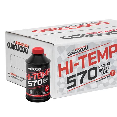Wilwood Hi Temp 570 Racing Brake Fluid Wilwood Store