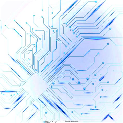 电路原件光效图图片效果元素设计元素 图行天下素材网