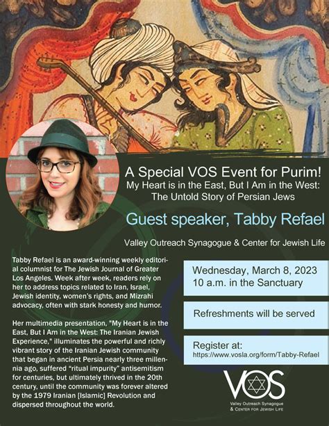 Tabby Refael Presentation Form Valley Outreach Synagogue