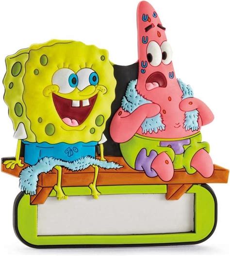 Plaque Signalétique Spongebob Plaque Signalétique