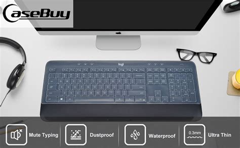 Amazon Com Keyboard Cover Skin For Logitech MK MK Advanced Keyboard Logitech MK