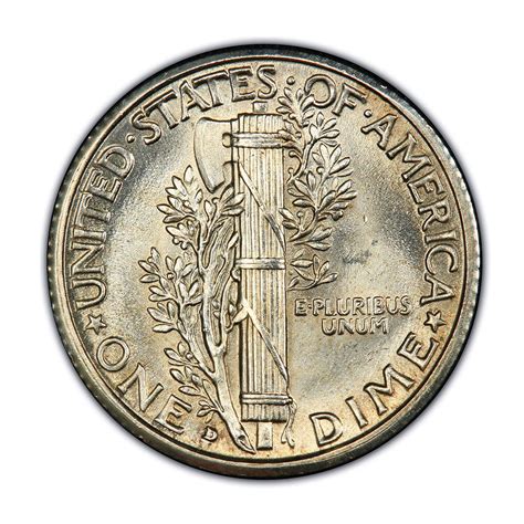 Us Mercury Silver Dime 1916 1945 Mint State Condition Deluxe