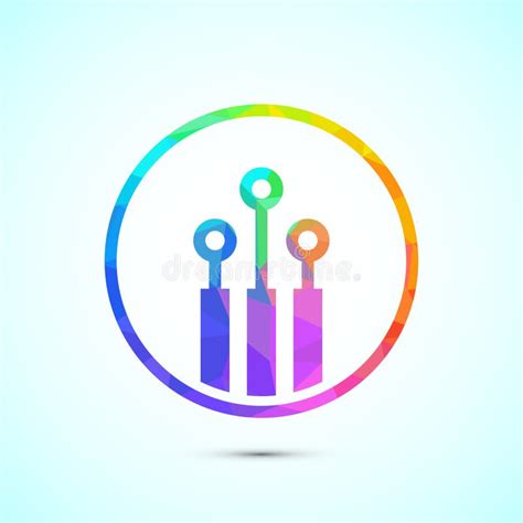 Fiber Optic Cable Icon Design Illustration Electric Wire Sign Digital
