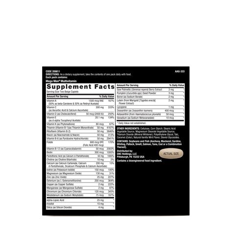 Gnc Mega Men Joint Vitapak Program Gnc