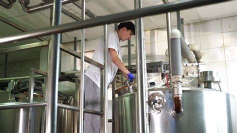 The Process Of Producing Various Varieties Of Cheese On A Dairy Farm