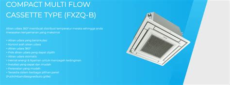 Compact Multi Flow Cassette Type Fxzq B Pt Darmayu Sumber Teknik