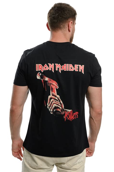 Мъжка тениска Printex Iron Maiden Killers Музикални групи Печат