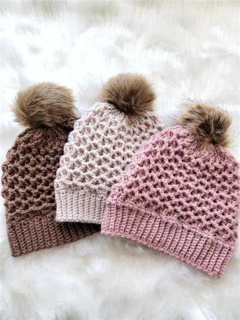 Beanie Hat Crochet Pattern Crochet Dreamz