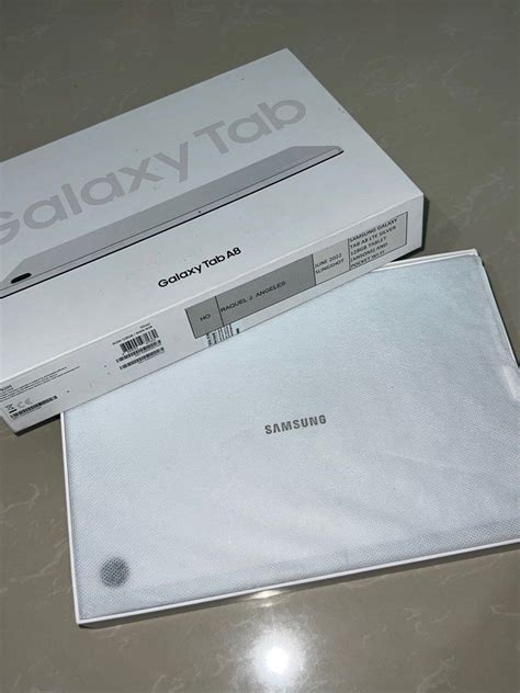 Samsung Galaxy Tab A8 LTE SILVER - with Ultra Fast LTE Pocket WIFI ...