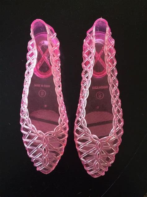 Vintage 1980s Jelly Shoes Size 8 By Jsartsbazaar On Etsy