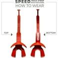 Battle Sports Speed Football Mouthguard W Connected Thick Strap