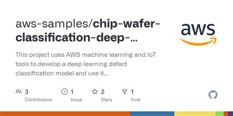 Github Aws Sampleschip Wafer Classification Deep Learning This Project Uses Aws Machine