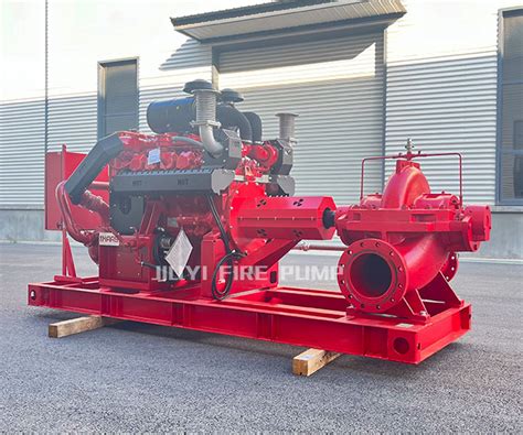 Jiuyi Ots Split Case Diesel Engine Fire Pump