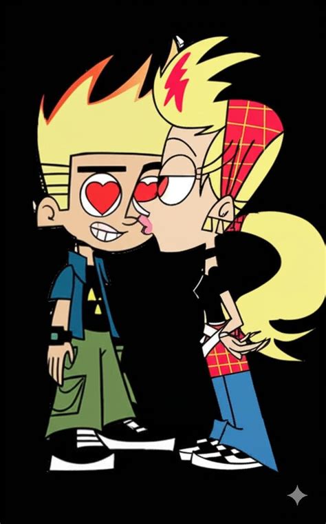 Johnny Test And Sissy Blakes First Kiss By Johnnytestai On Deviantart
