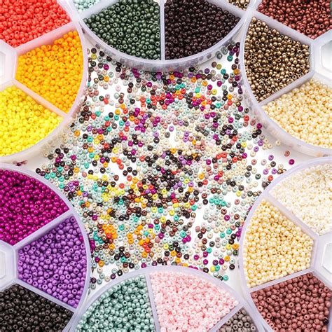 2mm Glass Seed Beads Kit For Jewelry Making Diy Handmade Accessories