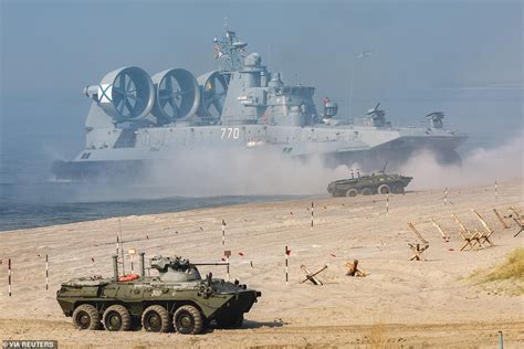 Vladimir Putin Oversees Huge Military Exercises Within Striking