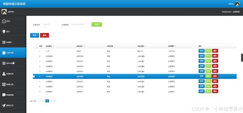 Python毕设 智能快递分拣系统程序论文快递分拣程序 Python Csdn博客