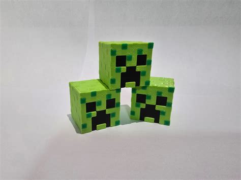 Minecraft Creeper Head Block By 3dburi Makerworld
