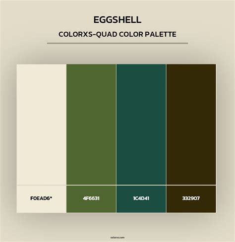 Eggshell Color Palettes