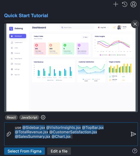figma to react with codeparrot ai build dashboard in minutes dev