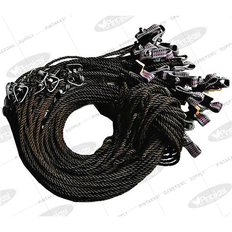 25pcs Heavy Duty Long Cord Tie Cord For Gamefowl Rooster Shopee