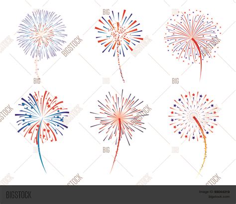 Fireworks Vector Vector And Photo Free Trial Bigstock