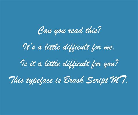 Legibility Example 2 Coeus Creative Group Llc