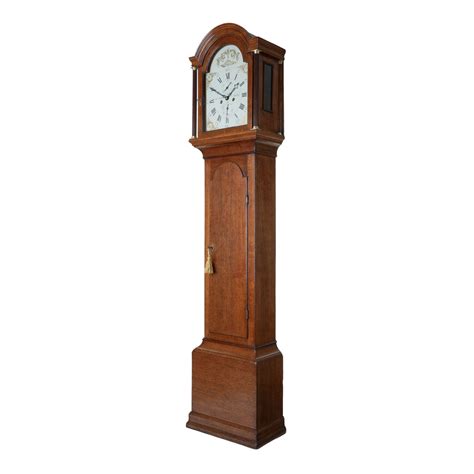 James Coster Of Henley Oak Longcase Clock