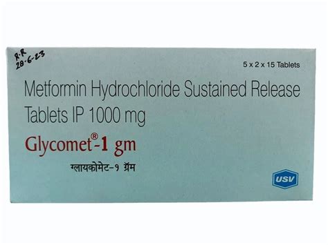 Glycomet Sr 1000 Tablet At ₹ 600box In Nagpur Id 2852708241855
