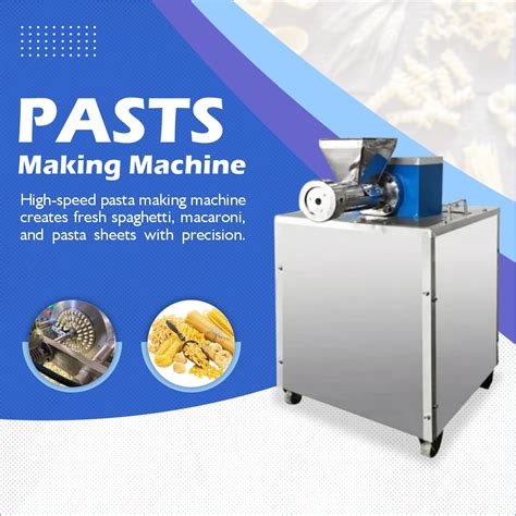 Spaghetti Making Machine Commercial And Industrial Pasta Equipment India
