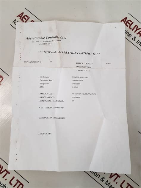 Integrated Power Systems 0018 006887 Motherboard Aeliya Marine