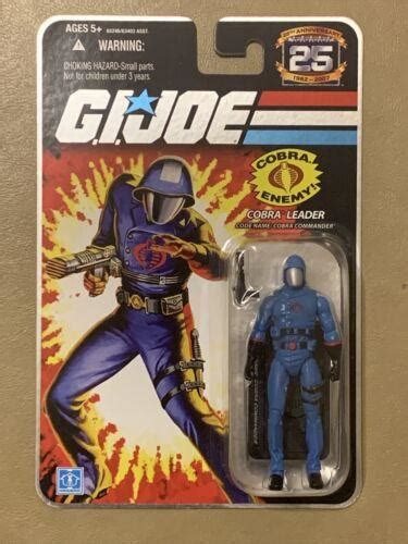 25th Anniversary Gi Joe Cobra Commander 3770652981