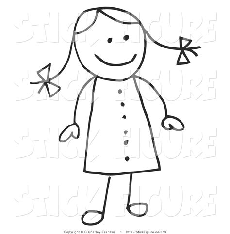 Girl Stick Figure Clip Art And Girl Stick Figure Clip Art Clip Art Images Hdclipartall