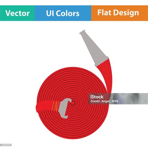 소방 호스 아이콘 구조에 대한 스톡 벡터 아트 및 기타 이미지 구조 금고 보안 장비 디자인 Istock