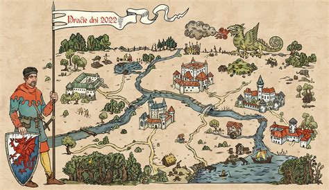 Medieval Map By Celezart On Deviantart