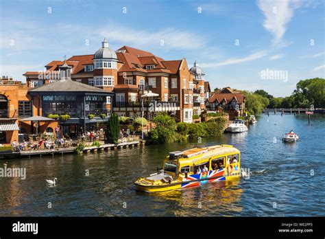 England Berkshire Windsor River Thames View From Windsor Bridge