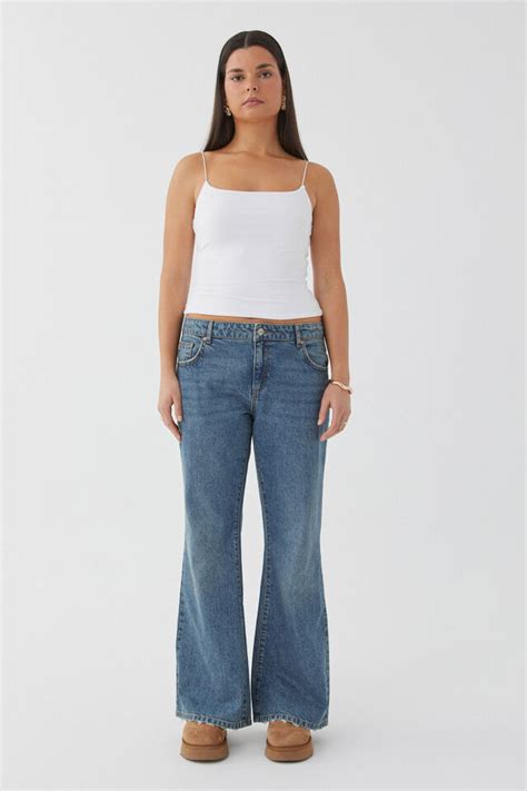 Womens Jeans Baggy Low Rise Skinny Shop Supre At Cotton On