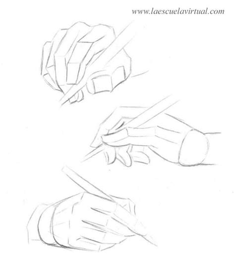 Como Dibujar Las Manos Parte 2 Tutorial Gratis Curso Online How To Draw