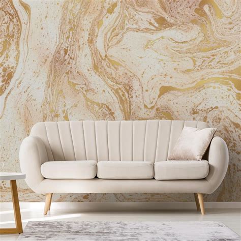 Beige Marble Wallpaper Custom Wallpapers By Wallvy Worldwide Shipping