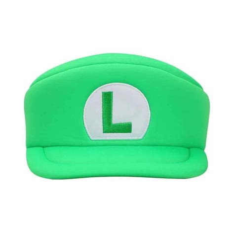Super Mario Bros Luigi Cosplay Hat Bioworld — Poggers