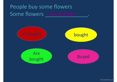 Passive Voice Grammar Guide English Esl Powerpoints